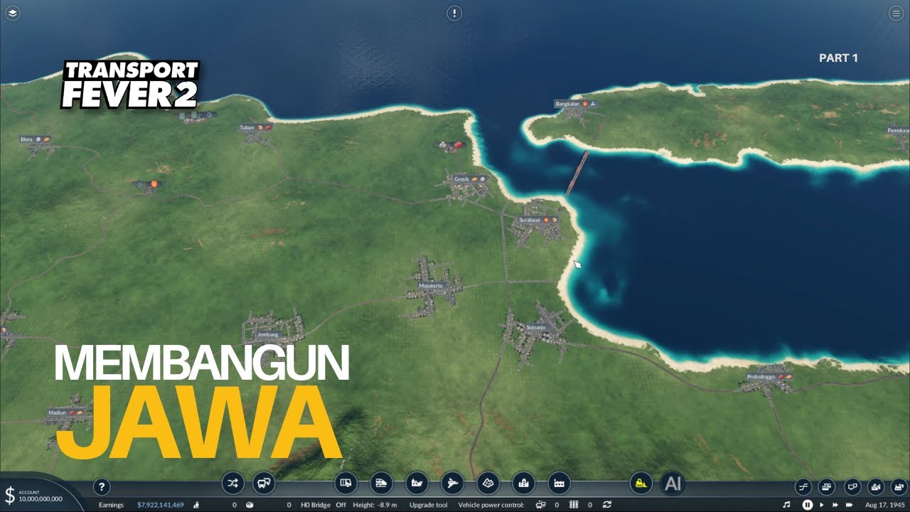 Mega Project Indonesia! Membangun Transportasi Jawa dari Awal di ...