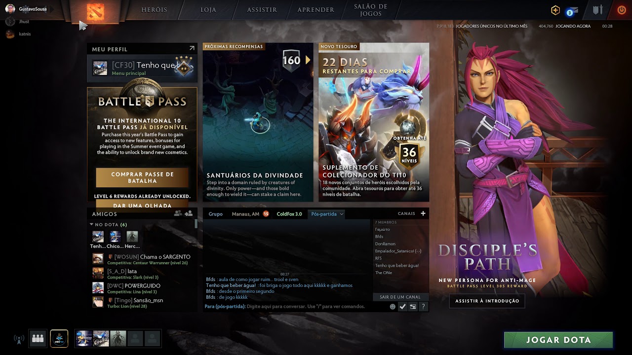 Chico rasgando o toba pro Hercules no Dota 2 - YouTube