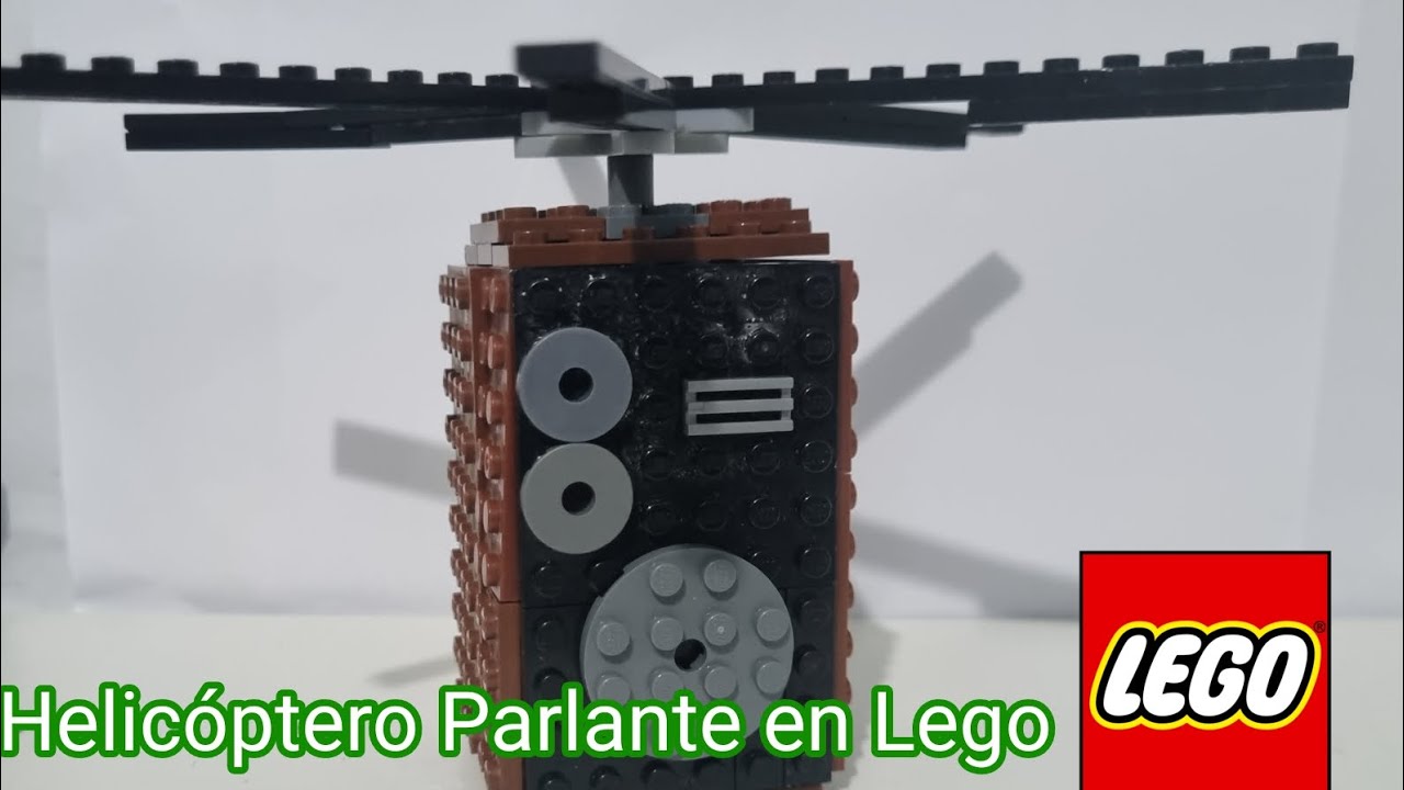 Helicóptero Parlante En Lego!!! FULL TUTORIAL EN PANTALLA COMPLETA ...