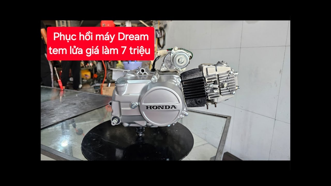 679/ Phục hồi lại máy Dream tem lửa có giá làm 7 triệu / Phố Cái Dầu AG ...