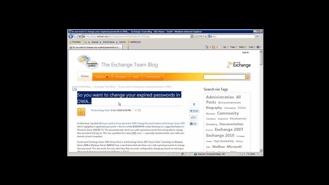 Exchange 2010: Support for UPN credentials in OWA change password ...