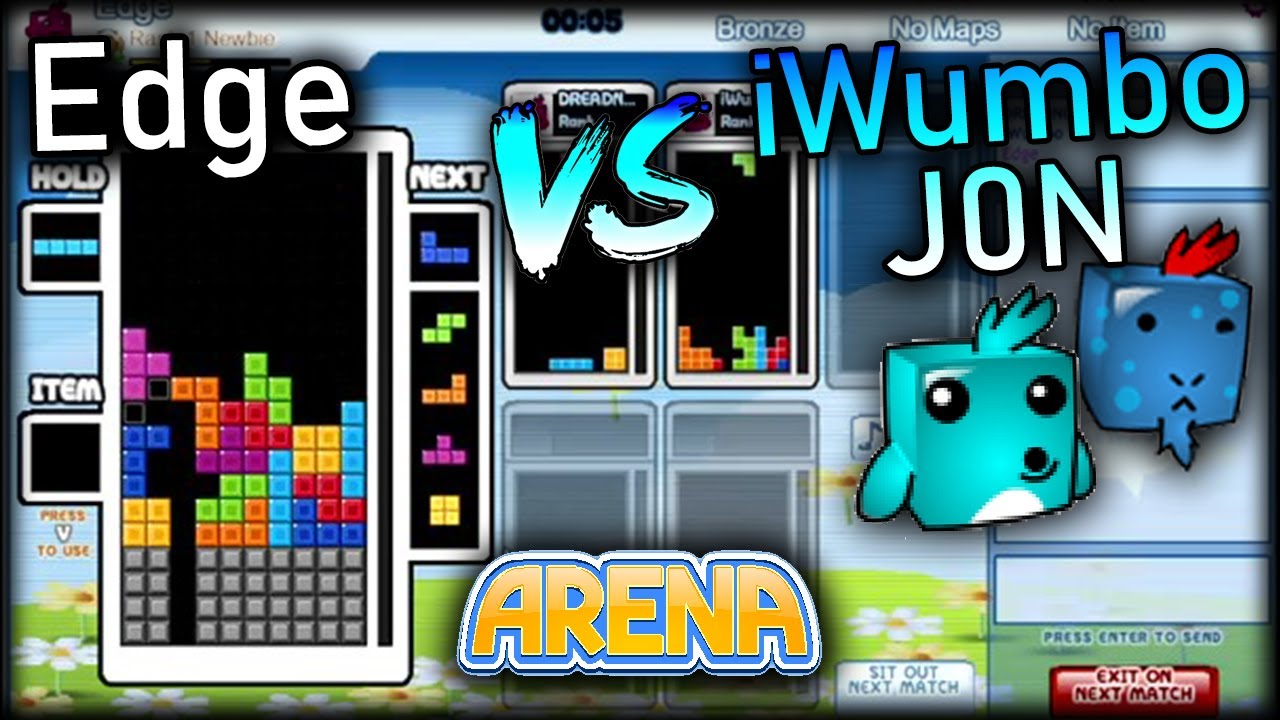 Tetris Friends Arena is Back? vs. Wumbo, J0N (Notris Foes Update) - YouTube