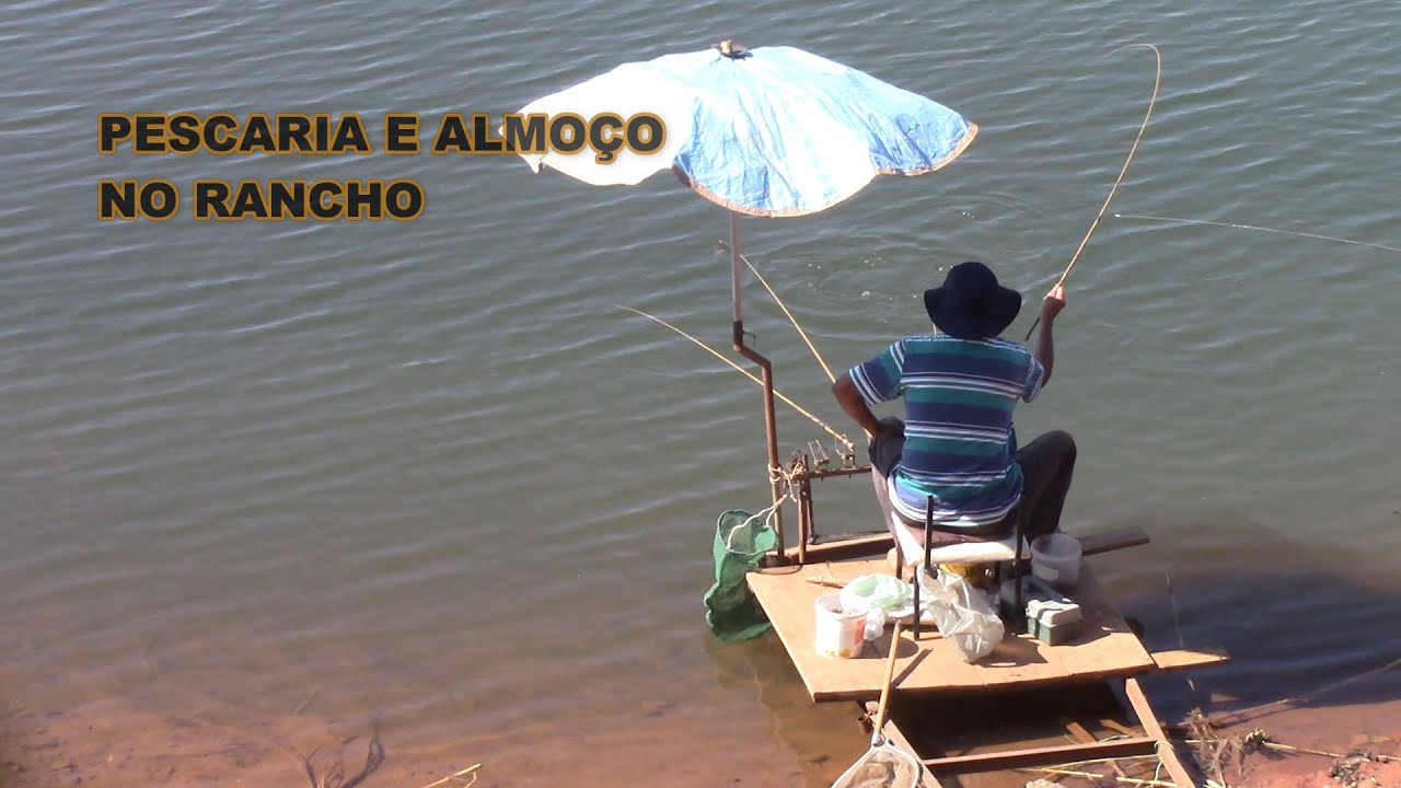 PESCARIA E ALMOÇO NO RANCHO - YouTube