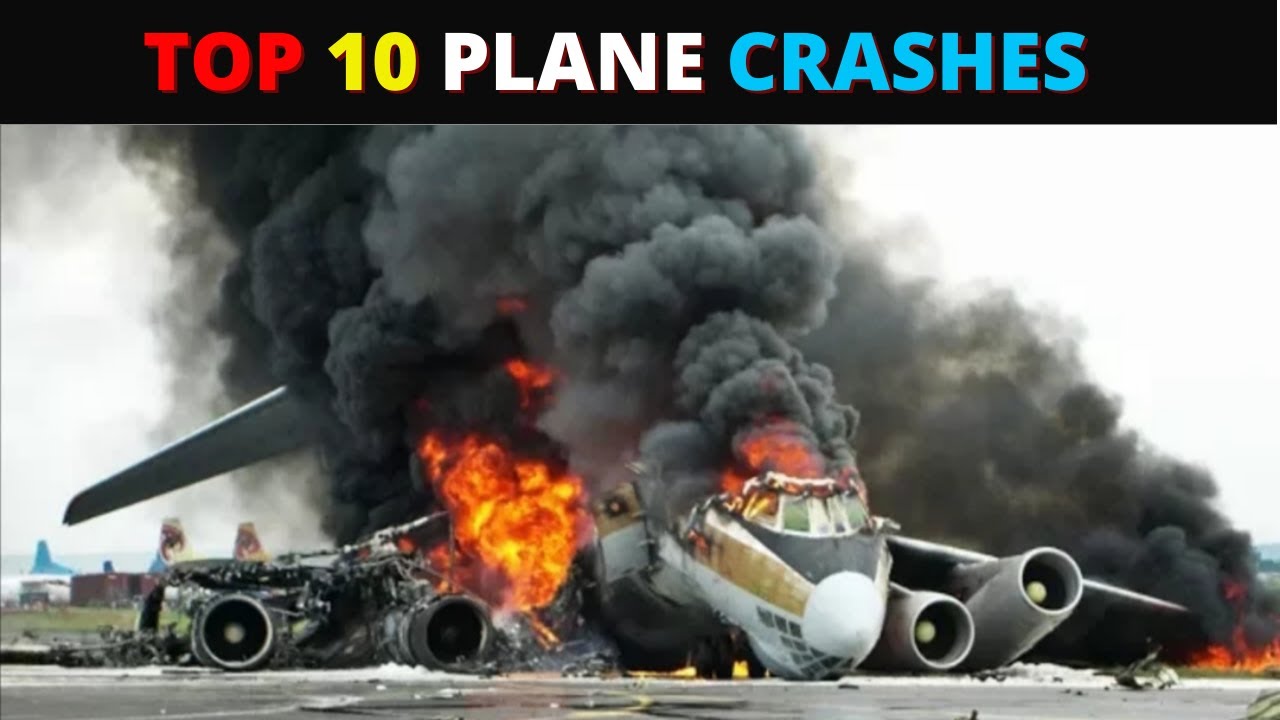 Top 10 Airplane Crash and Emergency Landings Compilation - YouTube
