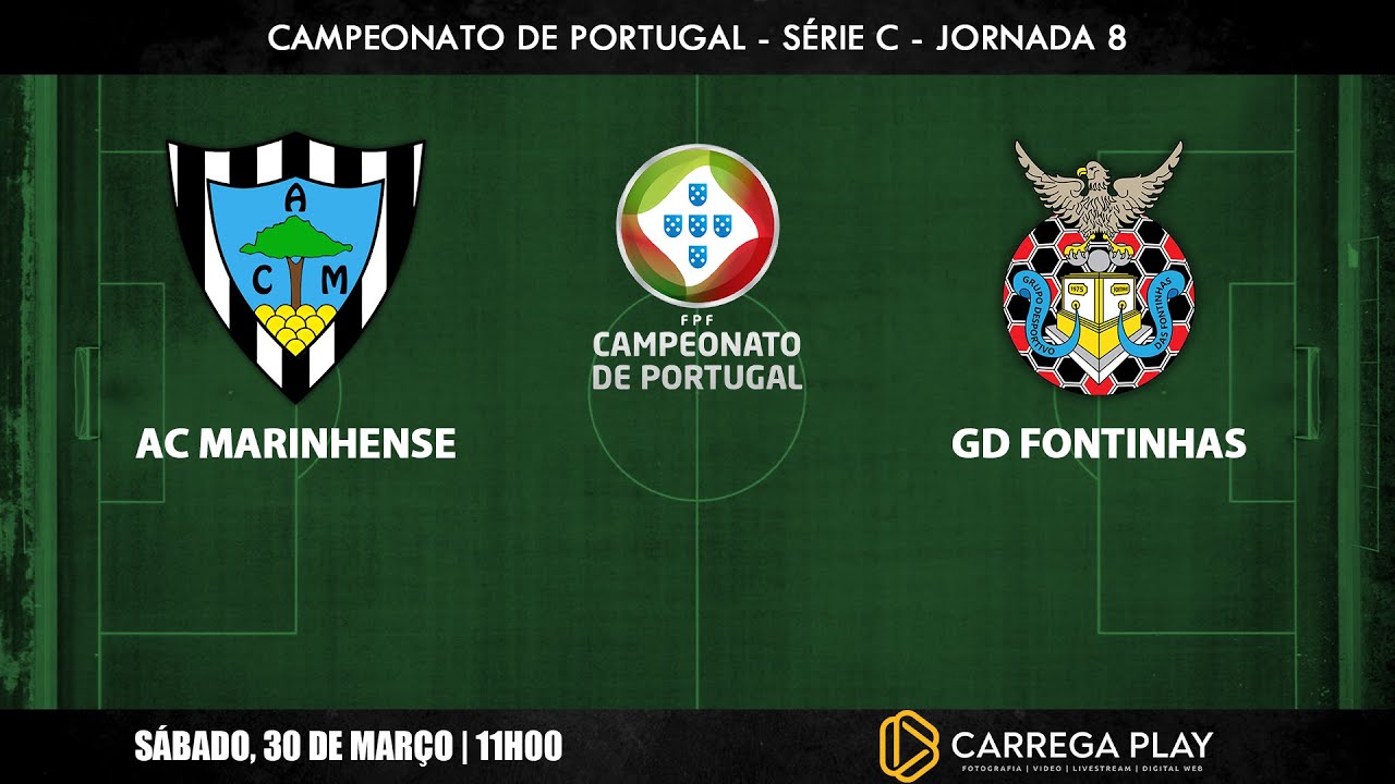 AC Marinhense x GD Fontinhas - YouTube