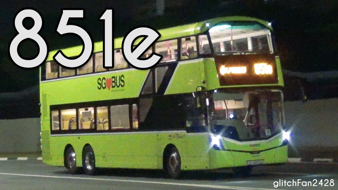 [SBST] Debut - SG4003D on Express Service 851e - Volvo B8L Gemini 3 ...