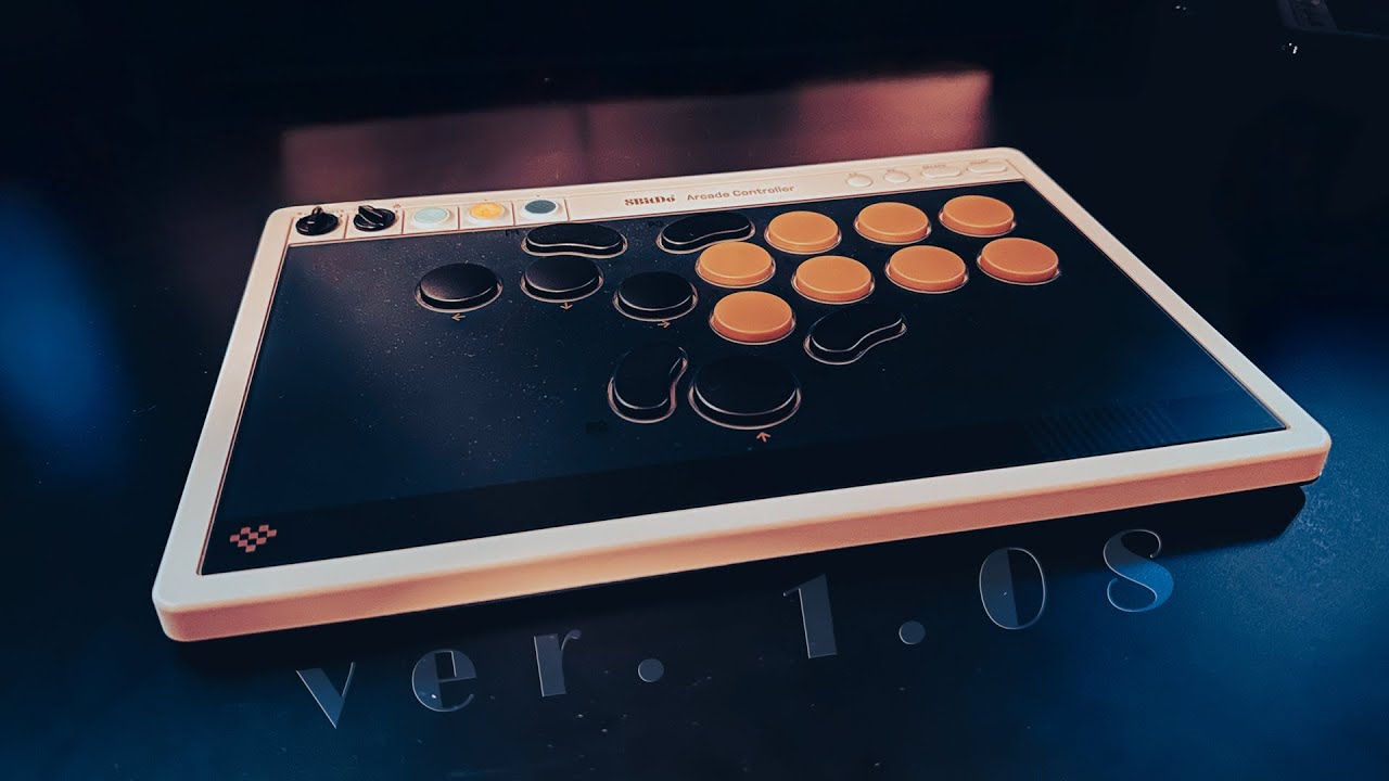 8BitDo Arcade Controller Leverless Update 1.08 (Mac + PC Fixes) - YouTube