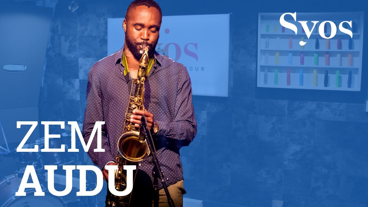 Zem Audu testing his Syos mouthpiece - YouTube