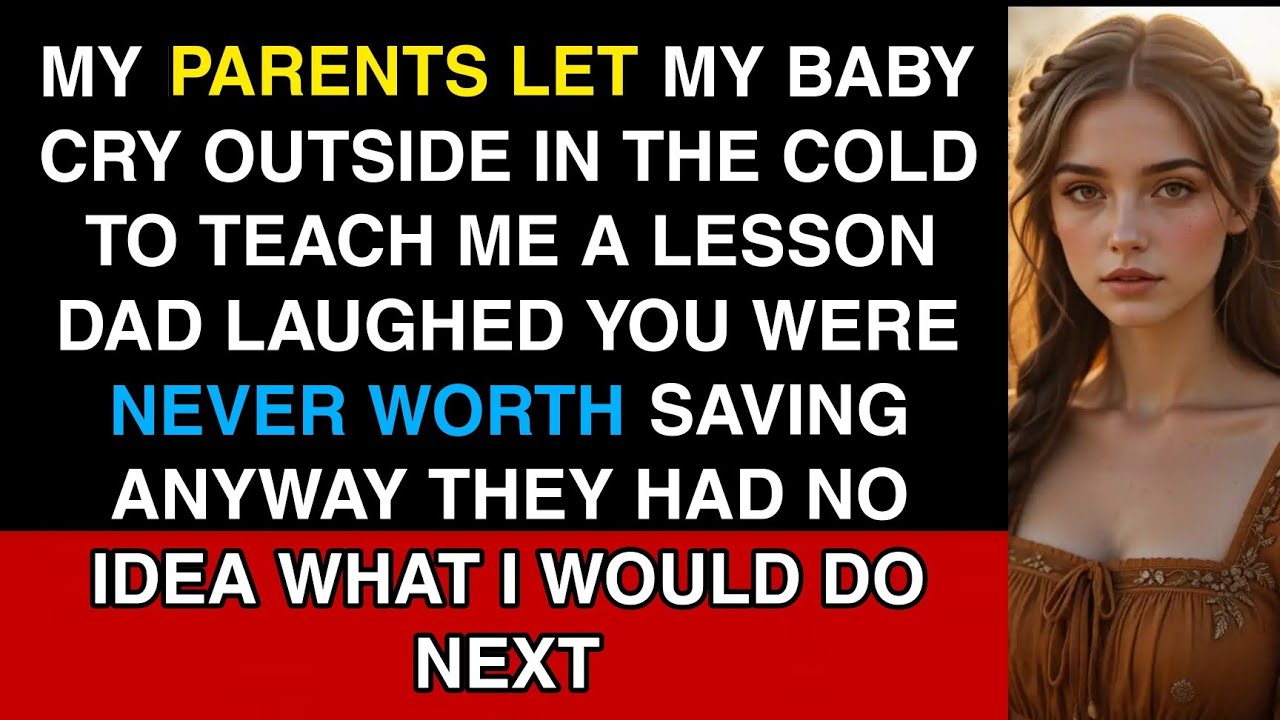 My Parents Let My Baby Cry Outside in the Cold To Teach Me a Lesson So ...