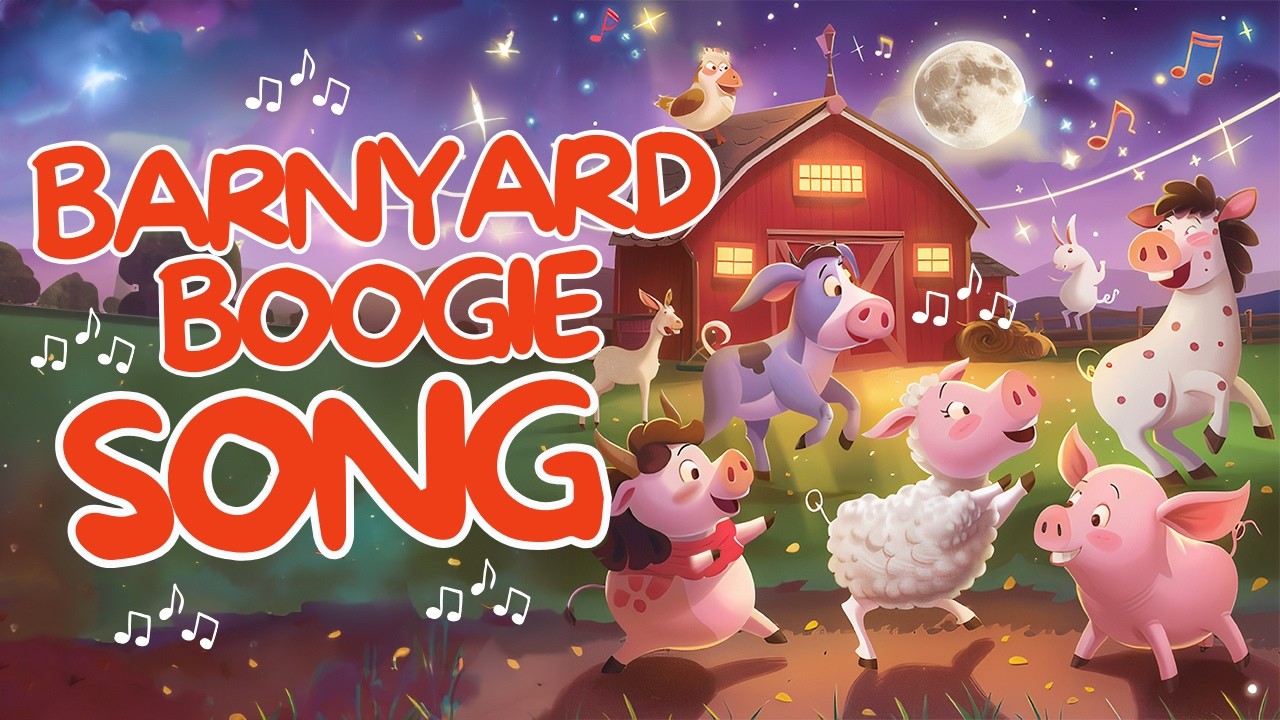 Barnyard Boogie | Fun Dance Song for Kids | Sing-Along Animal Song ...