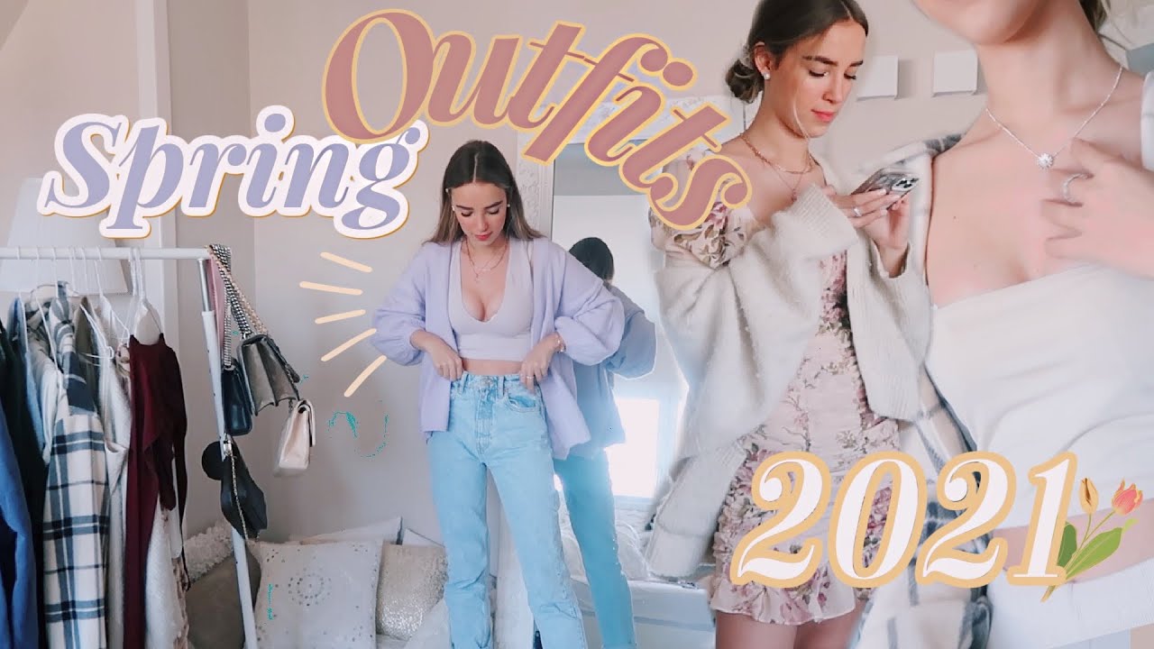 ein paar FRÜHLINGS OUTFITS 2021 //Hannah - YouTube
