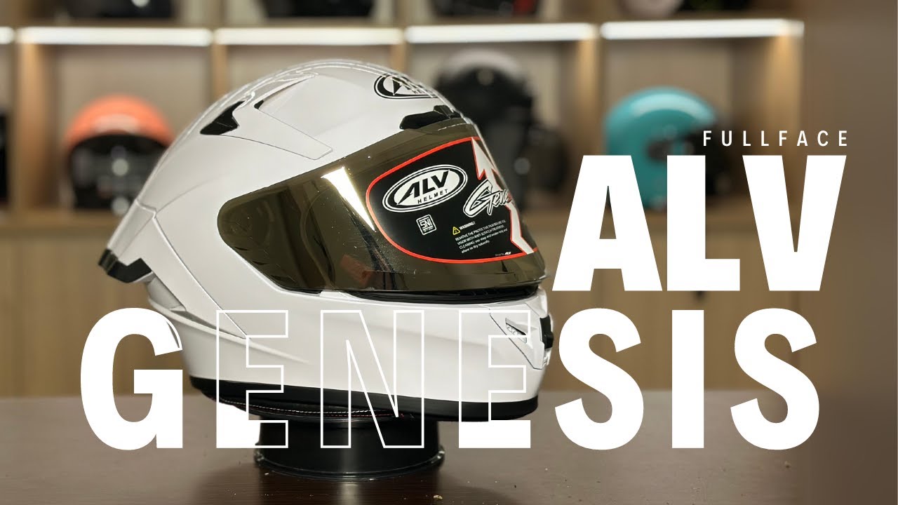 Helm ALV GENESIS, Helm Full Face 500 ribu - YouTube