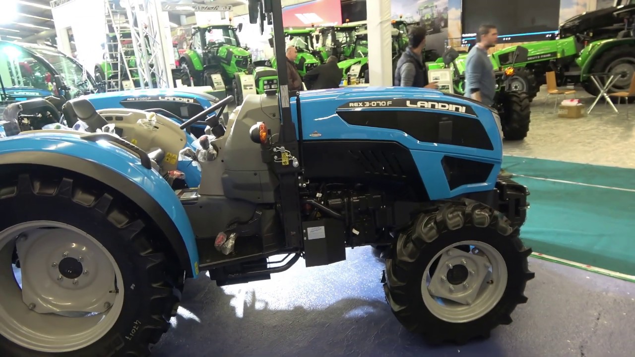 The 2020 Landini REX 3 070F tractor - YouTube