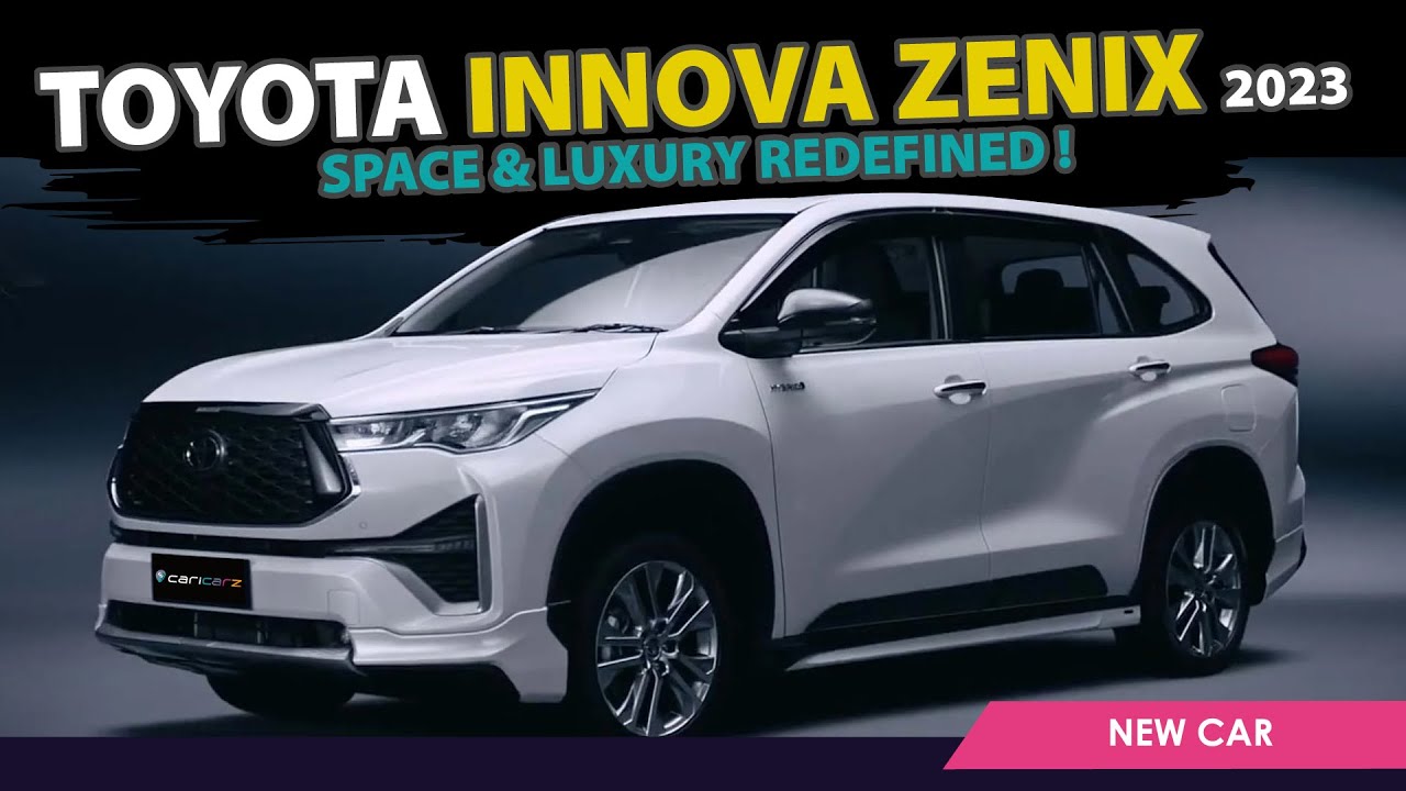 New Toyota Innova Zenix | Space & Luxury Redefined - YouTube