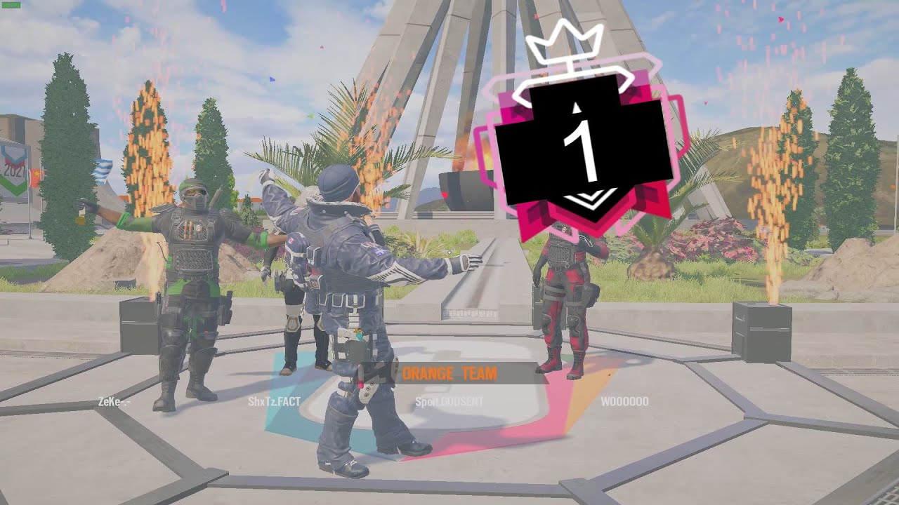 Highest Rank In Rainbow Six Siege - YouTube