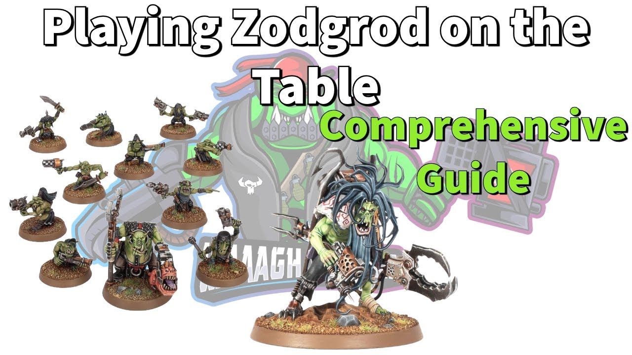 How to use Zodgrod Wortsnagga | In depth Ork Tactics - YouTube