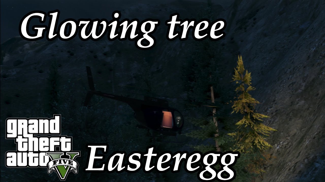 GTA V - Glowing tree easteregg - YouTube