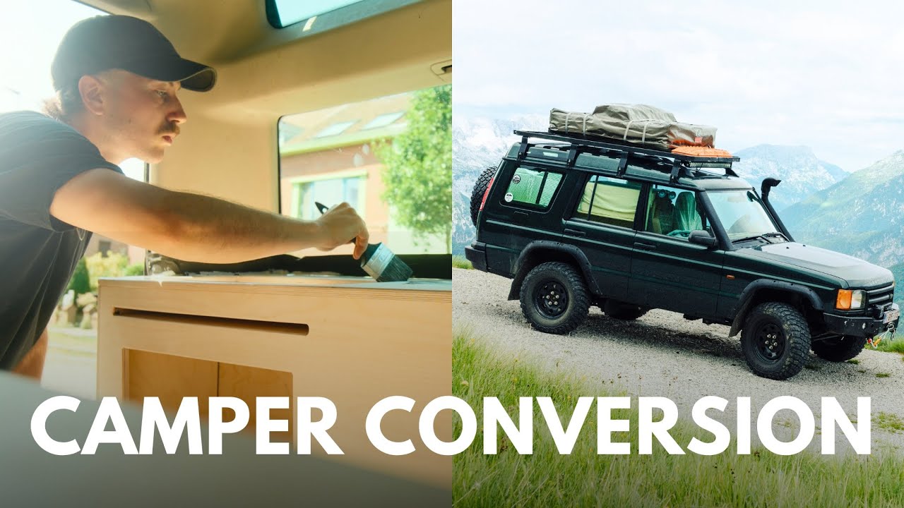 I Converted my Land Rover into a Compact Camper - YouTube