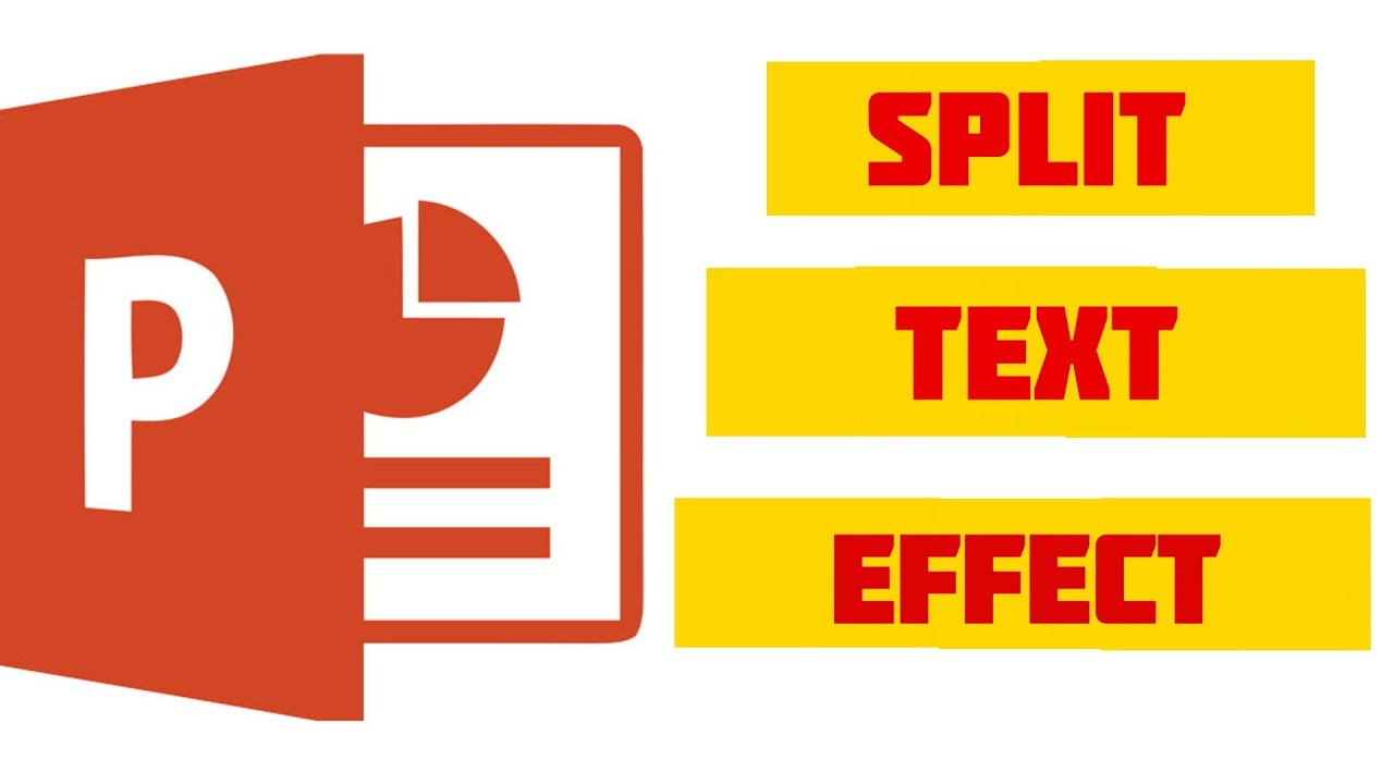 Split Letter Effect - PowerPoint - Far Nebula - YouTube