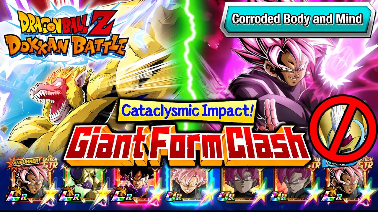 Corroded Body & Mind VS. Goku (Golden Giant Ape) - Giant Form Clash ...