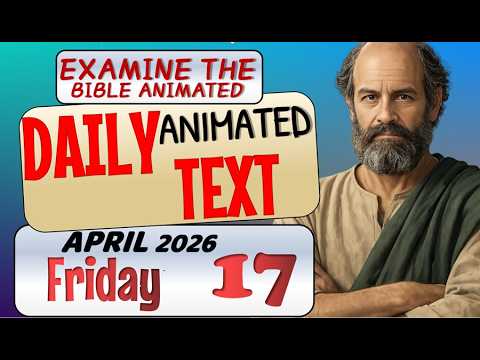 JW DAILY ANIMATED TEXT 🔵DO NOT BE MISLED ✅ EXAMINE THE BIBLE ANIMATED