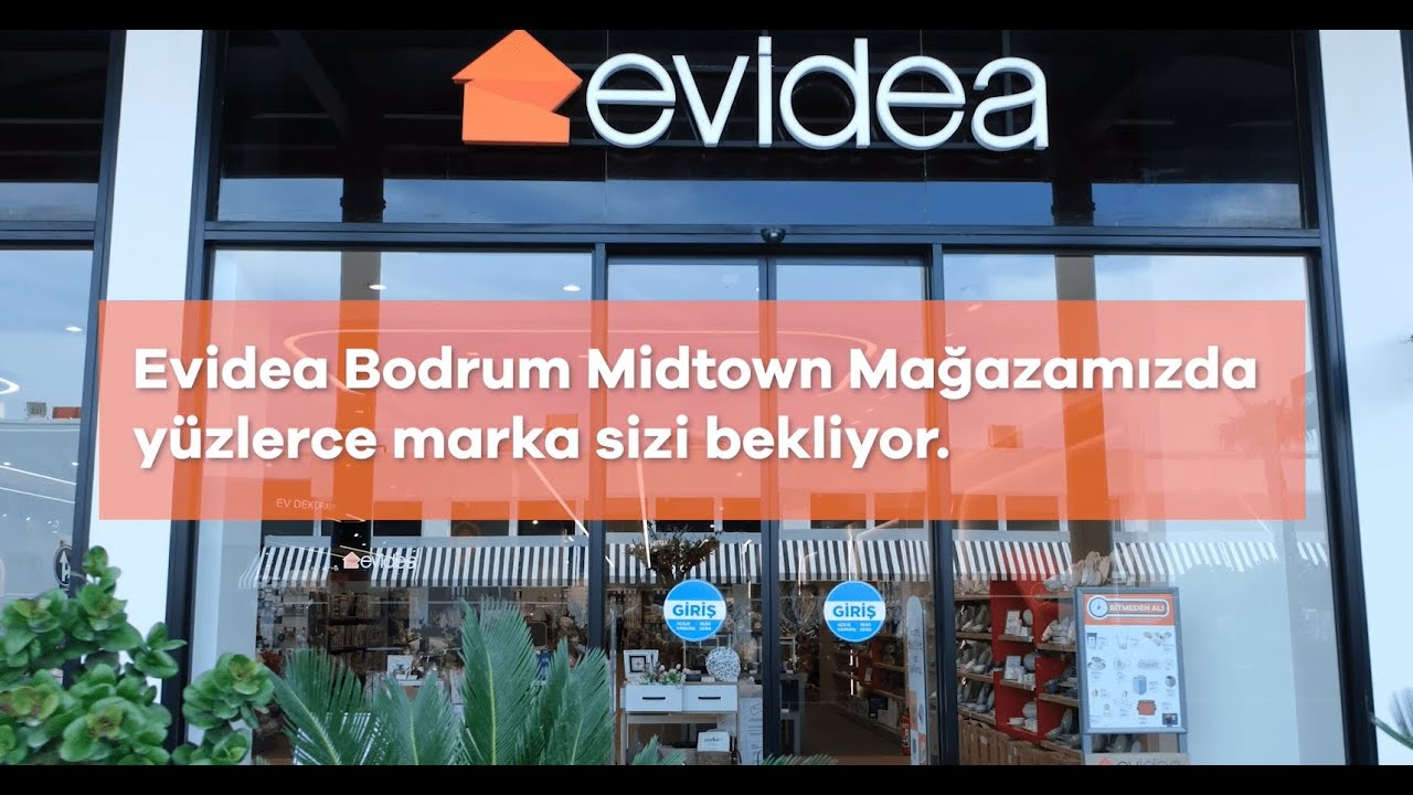 Yüzlerce Marka Evidea Bodrum Midtown AVM 'de! - YouTube