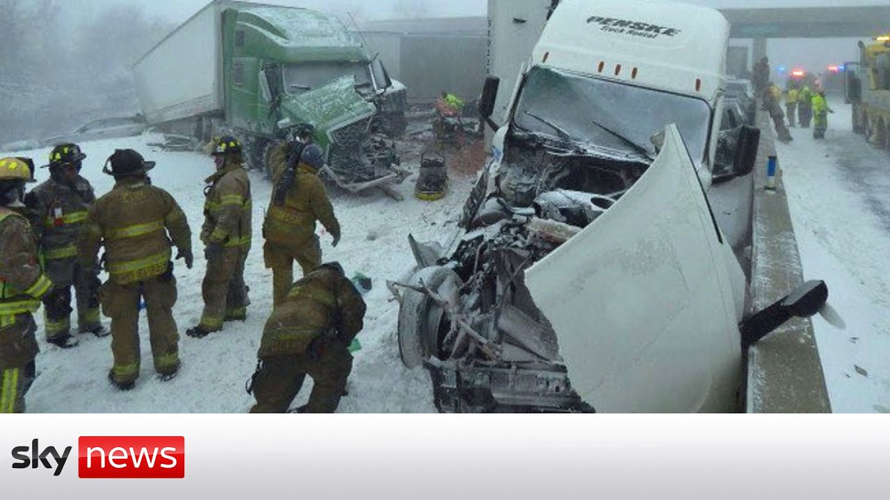 US bomb cyclone: At least 17 people dead as storm hits North America ...