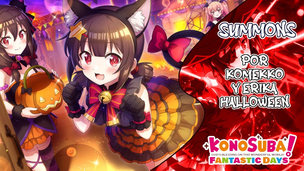 SUMMONS Por la parte 2 de HALLOWEEN ¿Vuelve la Blessed? KONOSUBA ...
