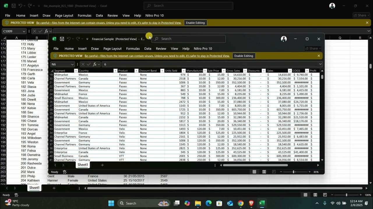 How To Open two Excel Files in Separate Windows to View them Side by Side in Windows 11 - YouTube