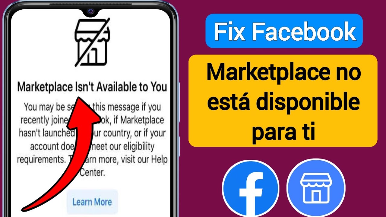 Facebook Marketplace no está disponible para resolver problemas (100% Working) - YouTube