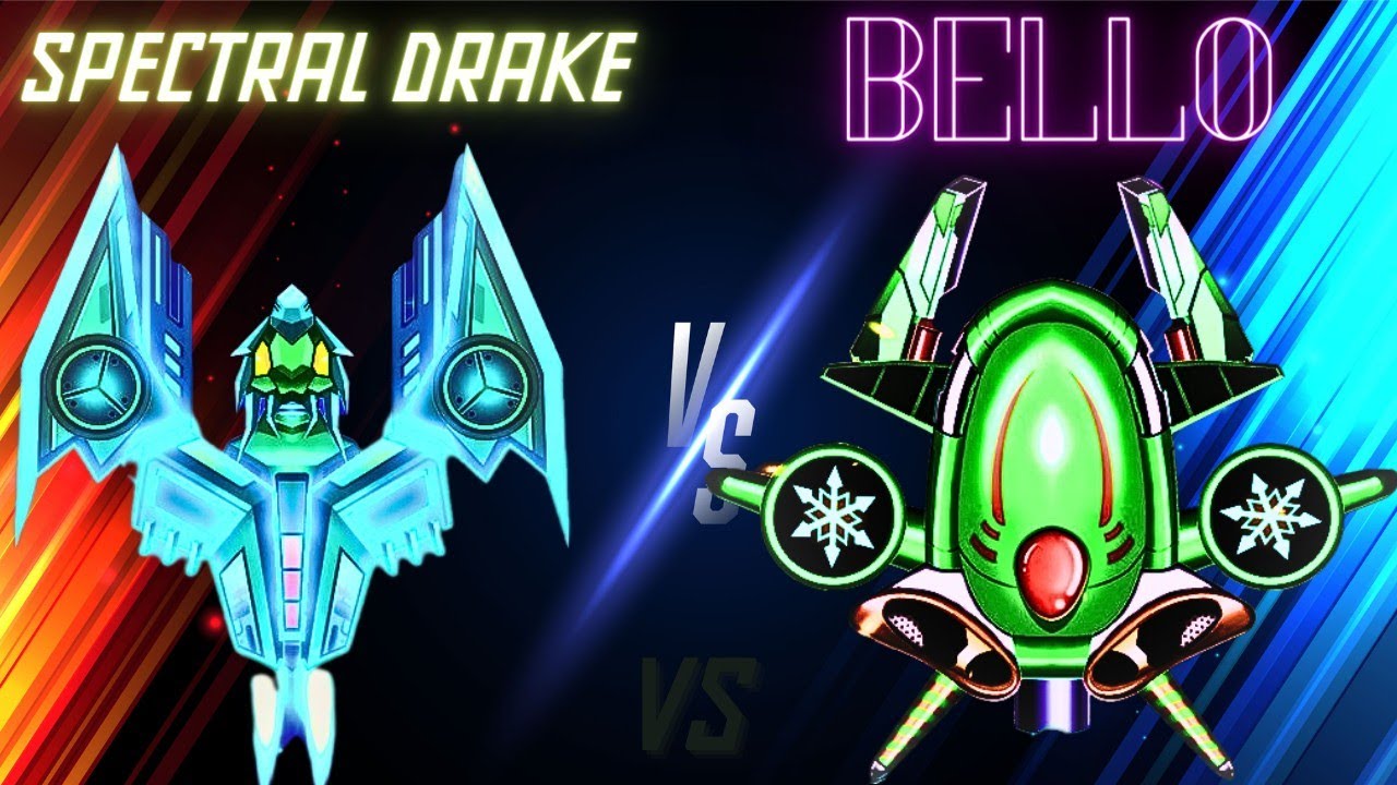 Alien Shooter Bello vs Spectral Drake Ship | Epic Battles Of History In ...
