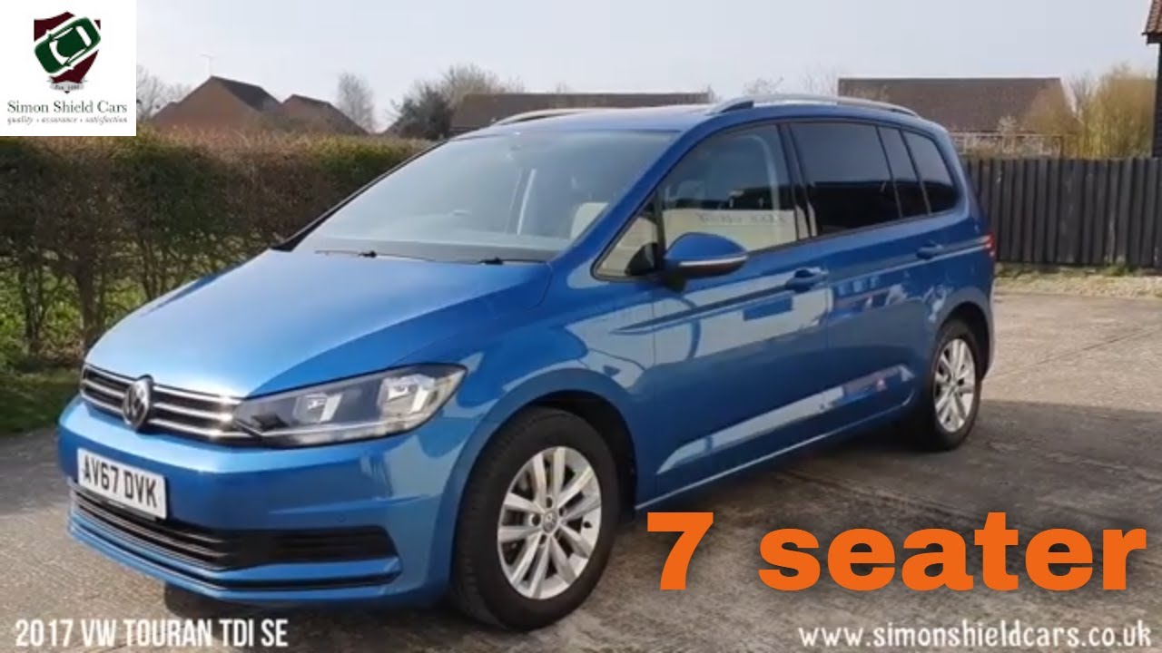 2017 VW Touran 7 seater TDI SE for sale - YouTube