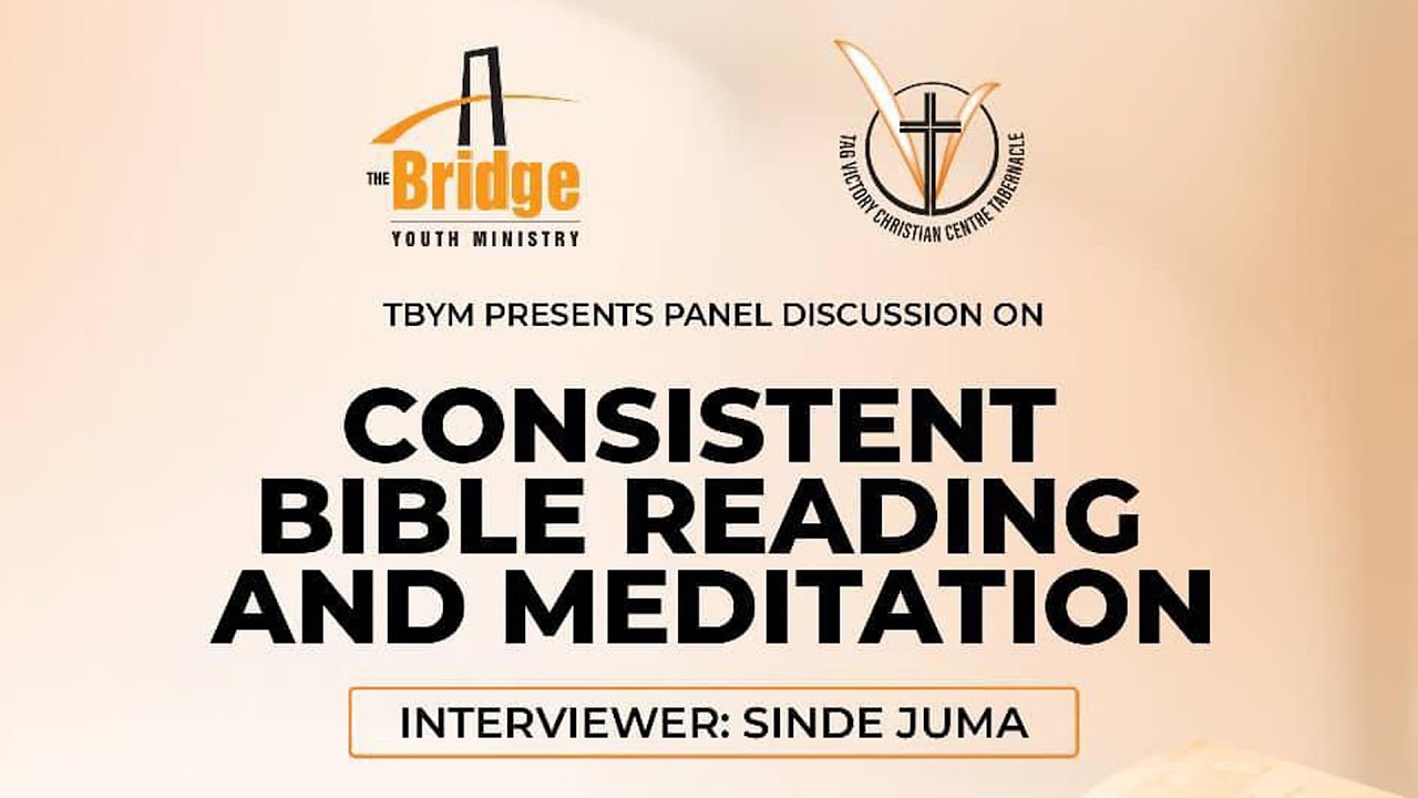 Consistent Bible Reading and Meditation | Youth Service 18 Oct 2022 ...
