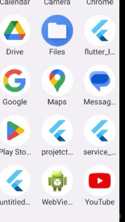 How to change App name in flutter - YouTube