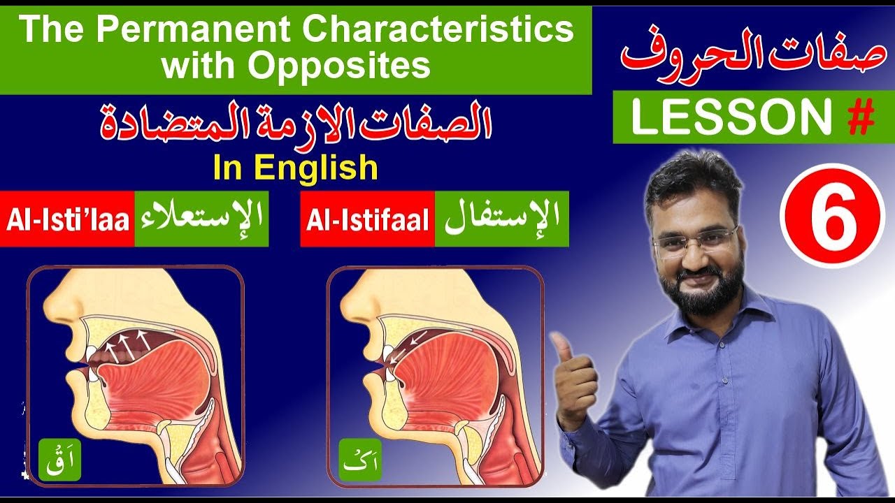 Al-Isti'ala & Al-Istifaal - Sifaat al Huroof in English - Tajweed Rules ...