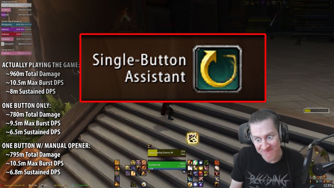 Why One Button is Bad for WoW - YouTube