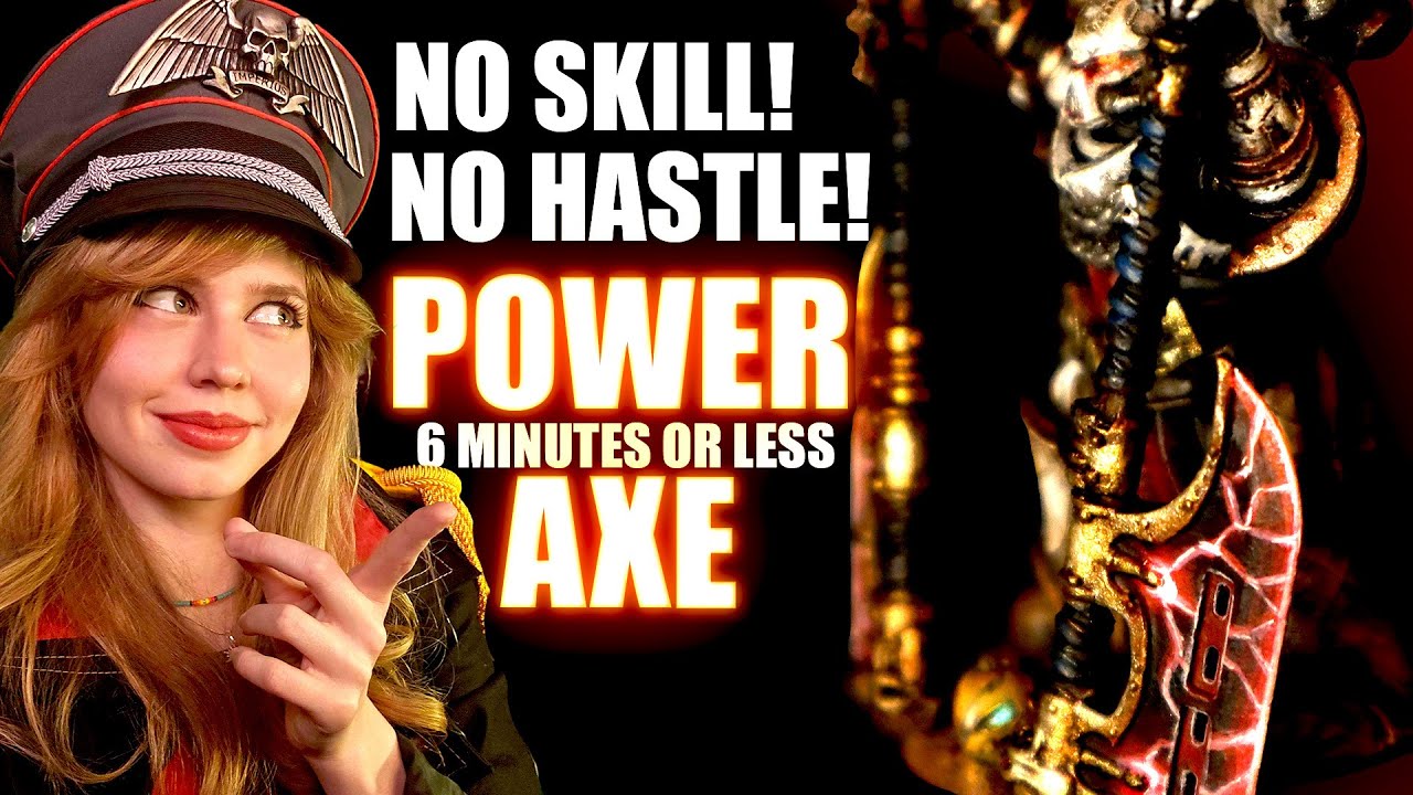 No Skill No Problem: Easy 5 Minute Power Axe Tutorial - YouTube
