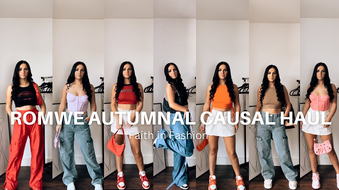 Autumnal Uni / Casual 'Outfit of the Mood' Romwe Haul {FAITHINFASHION ...