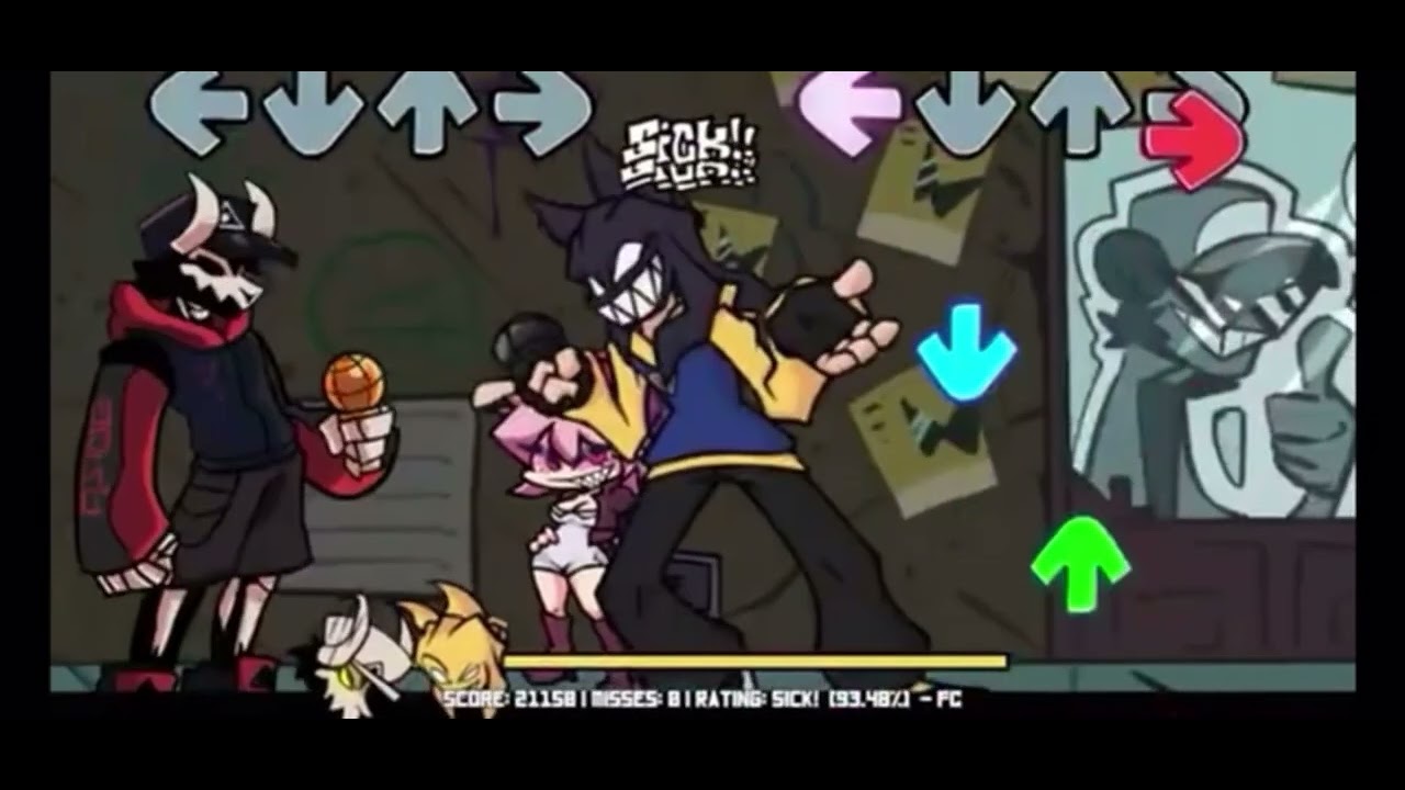 FNF A Side Tabi vs. Agoti Creatures. - YouTube