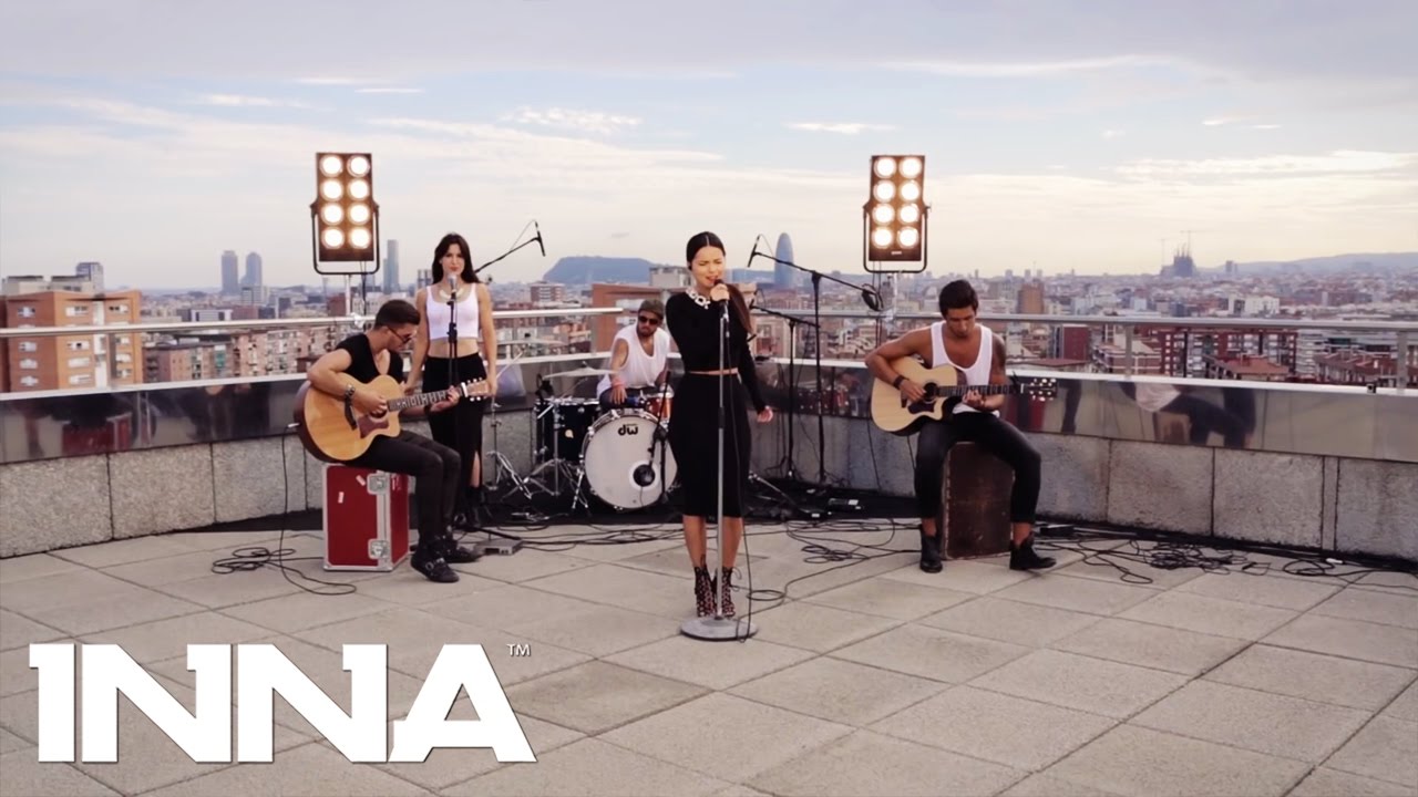 INNA - Take Me Higher | Rock The Roof @ Barcelona - YouTube