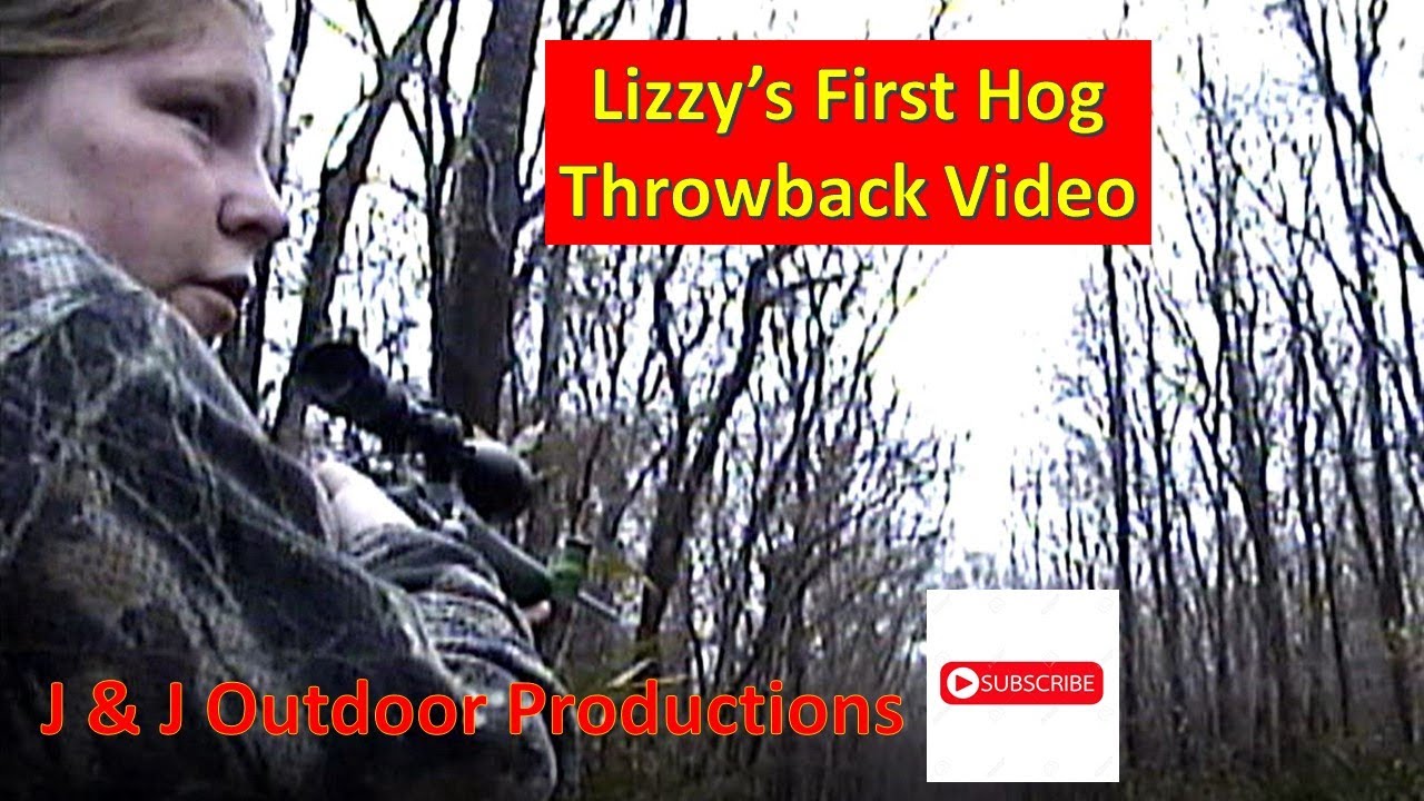 Lizzy's First Hog circa Jan 2005 - YouTube