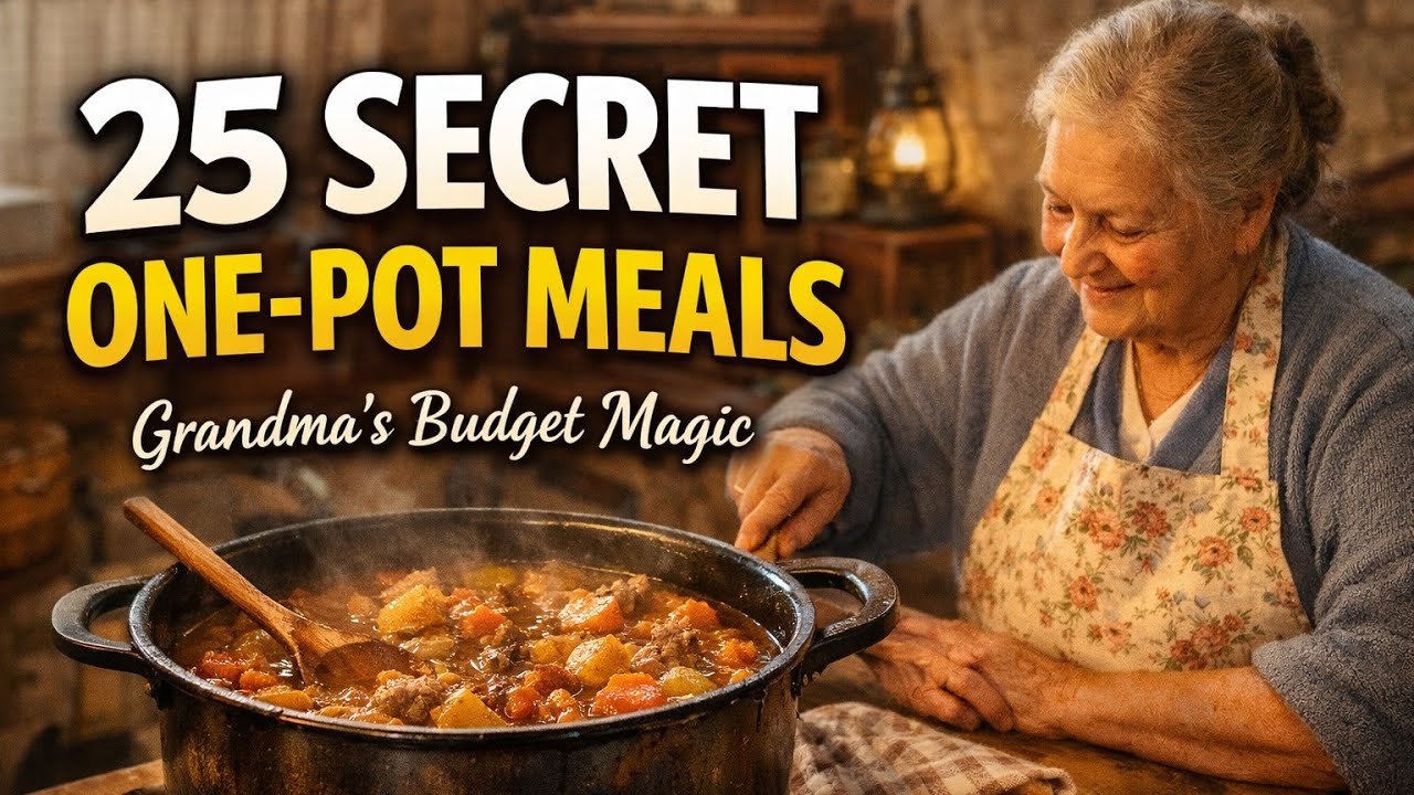 25 Secret One Pot Recipes Only GRANDMA Knows That'll FEED Your Family ...
