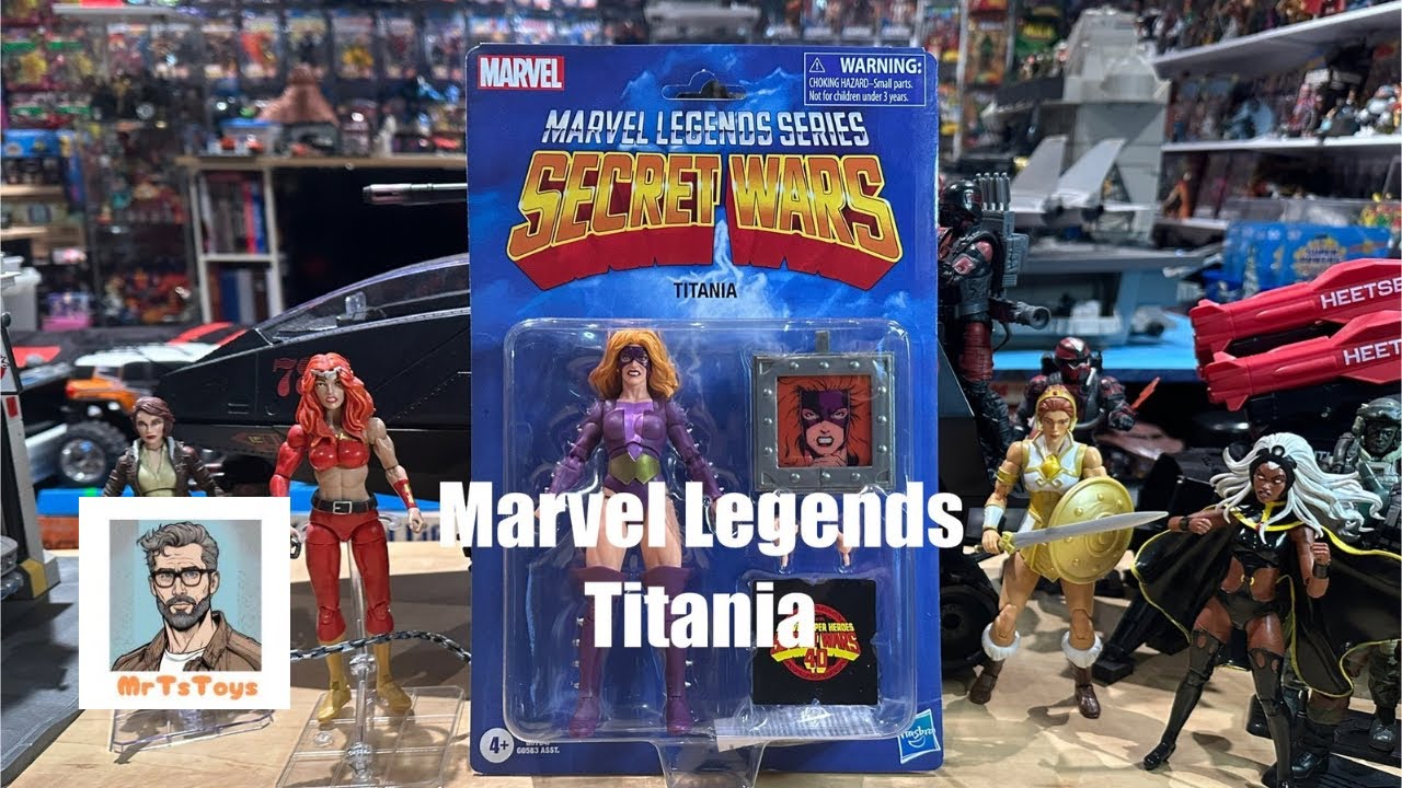 Marvel Legends Series Secret Wars Titania Unboxing - YouTube