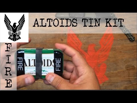 Altoids Tin Fire Kit - YouTube