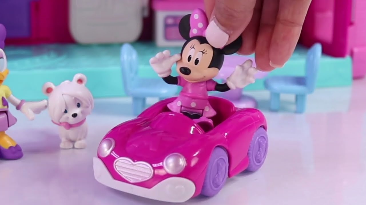 Construyendo la Mansión de Minnie Mouse - YouTube