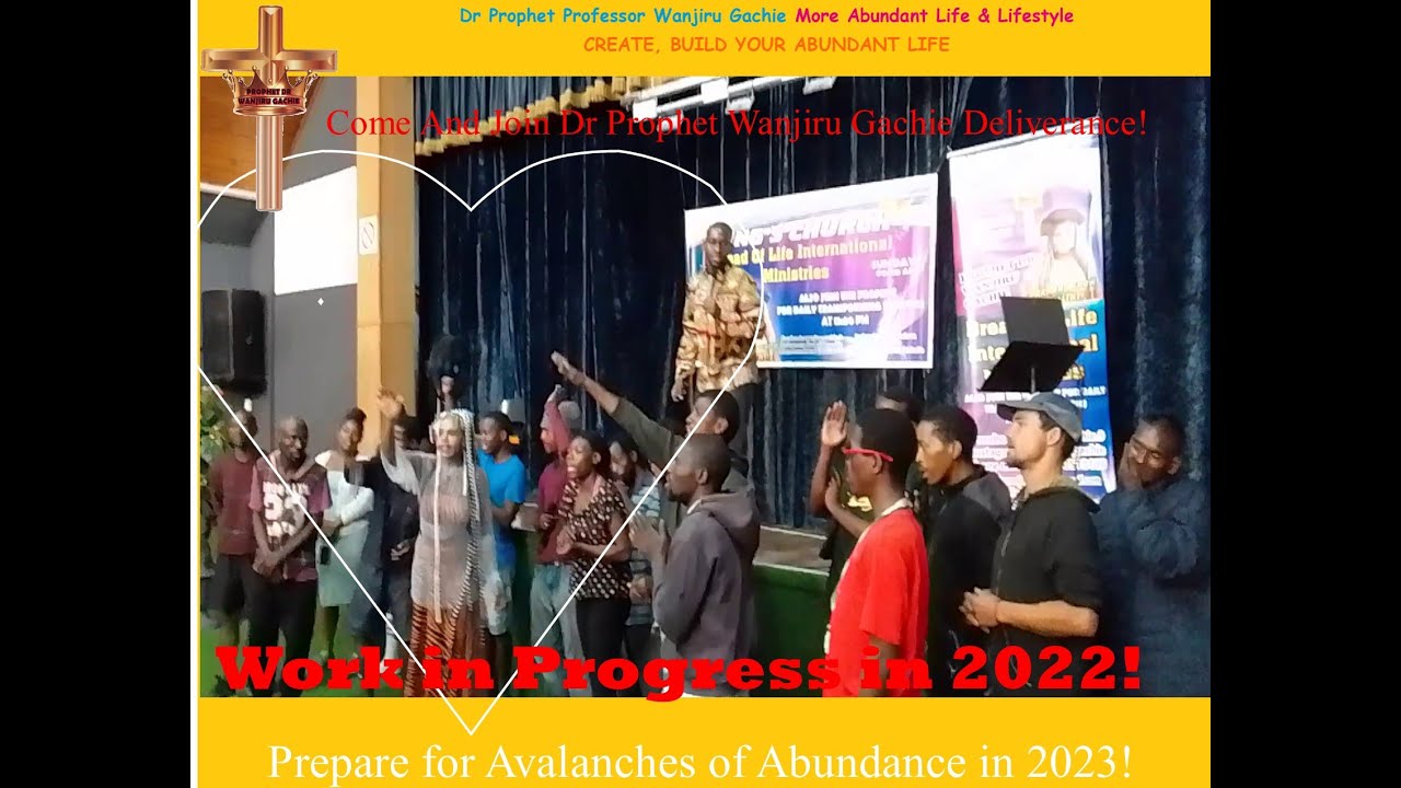 Dr Prophet Wanjiru Gachie Principle of Work in Progess for ...