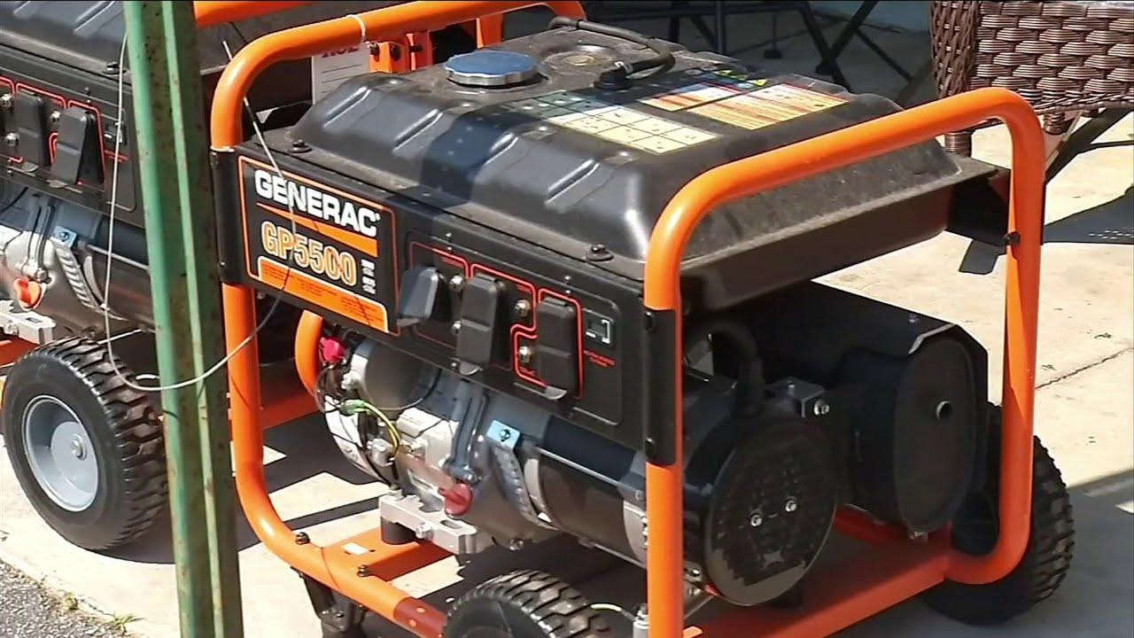 How to safely run your generator after a storm - YouTube