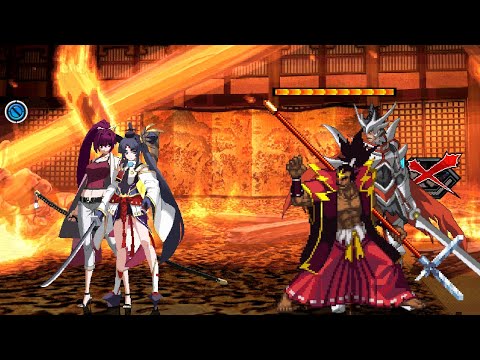 [Ikemen GO] French-Bread Ushiwakamaru/Yuzuriha vs Demon Gaoh/Nobunaga ...