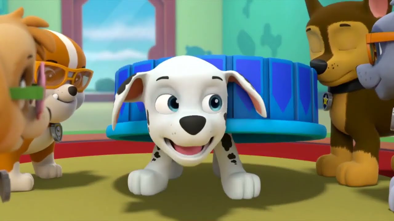 PAW Patrol | Marshall's Weekly Wipeouts! | Season 4 | Pups Save a Blimp ...