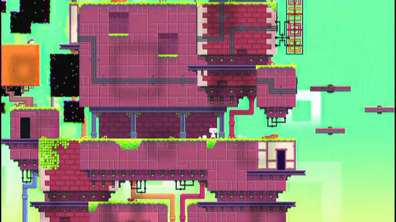 Let's Play FEZ New Game Plus Episode 9: Clocks - YouTube